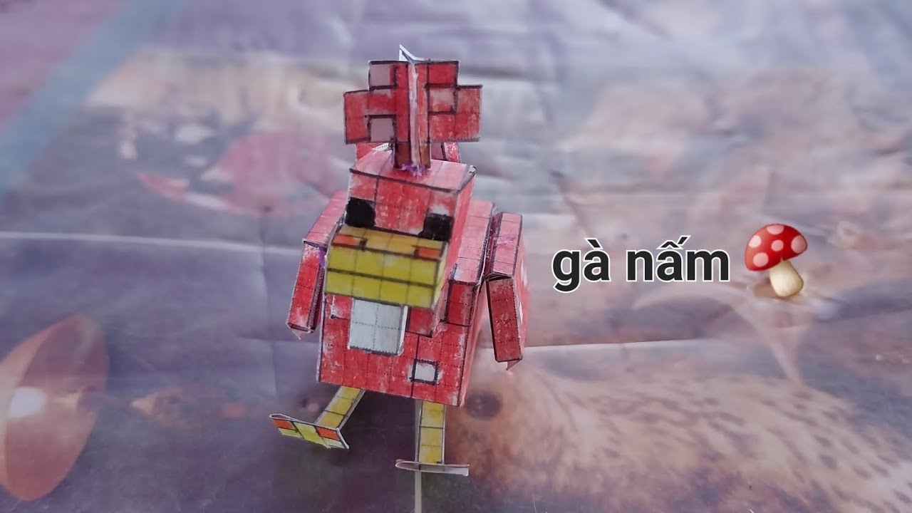 cách làm cluckshroom (gà nấm) trong minecraft earth exclusive - YouTube