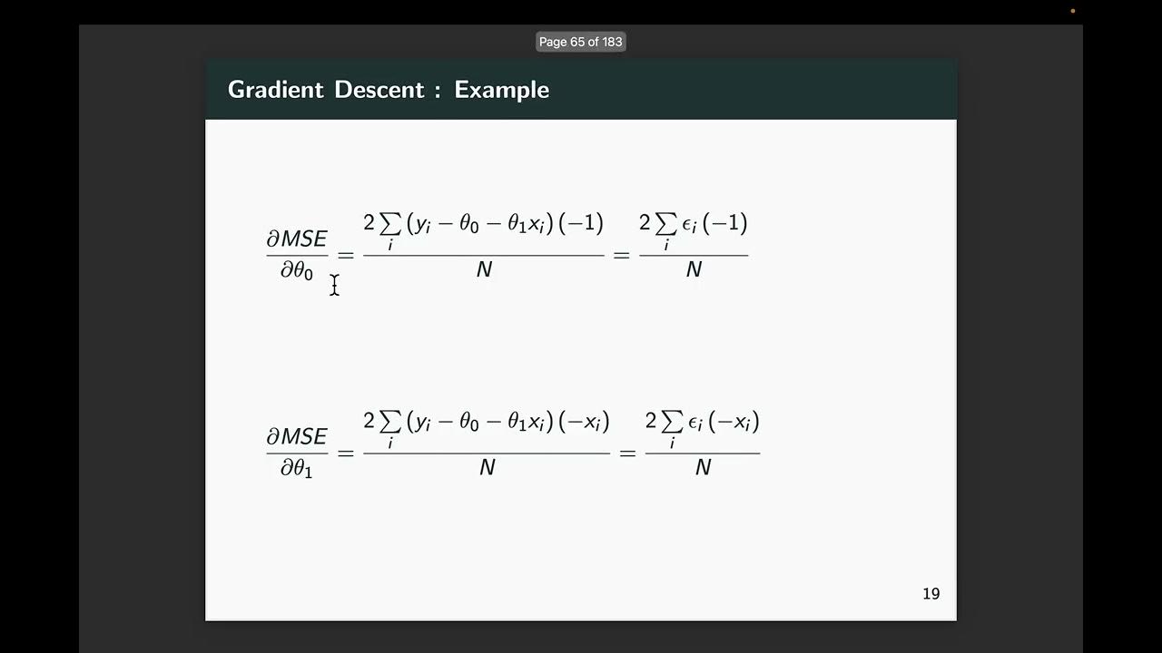 Lecture 12: Stochastic Gradient Descent - YouTube