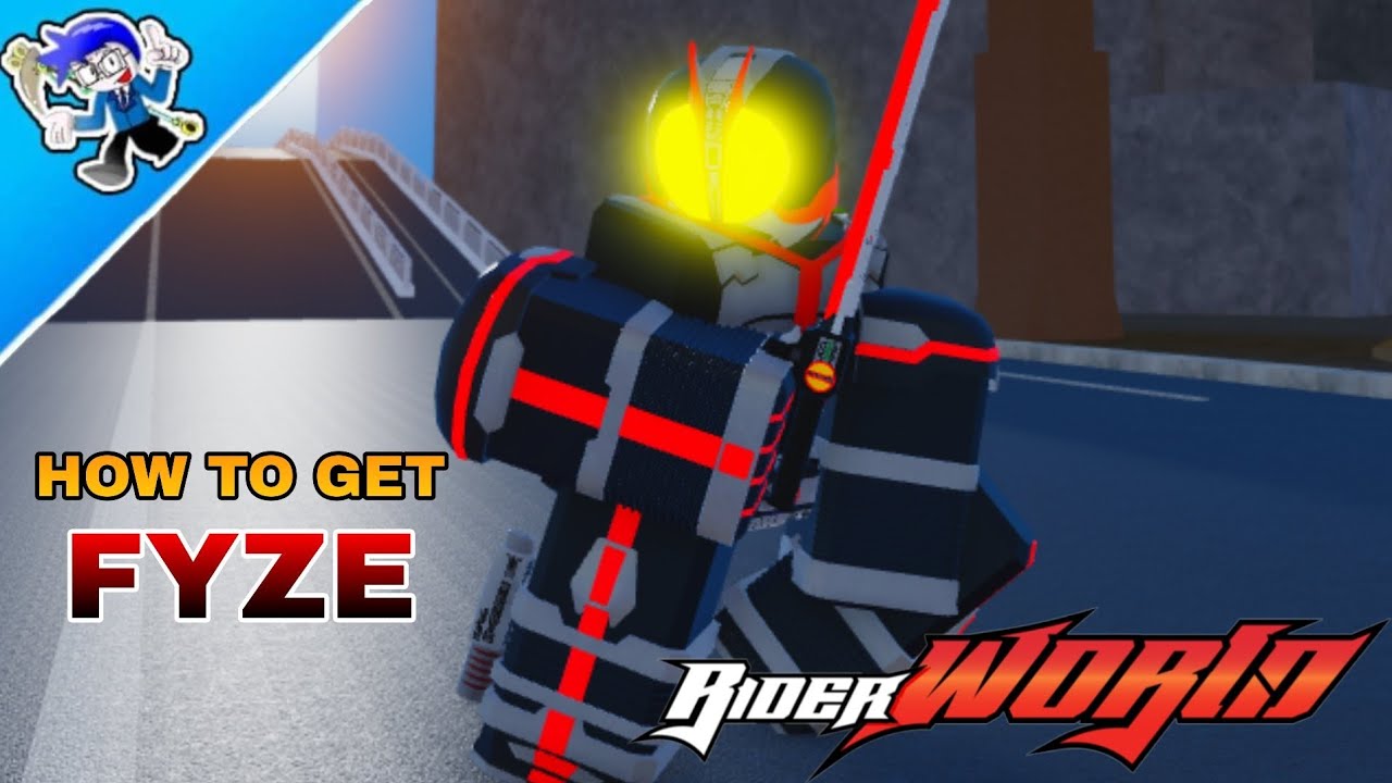 [IN GAME]สอนรับFyzeในRider World(HOW TO GET FYZE IN RIDER WORLD)[Roblox ...