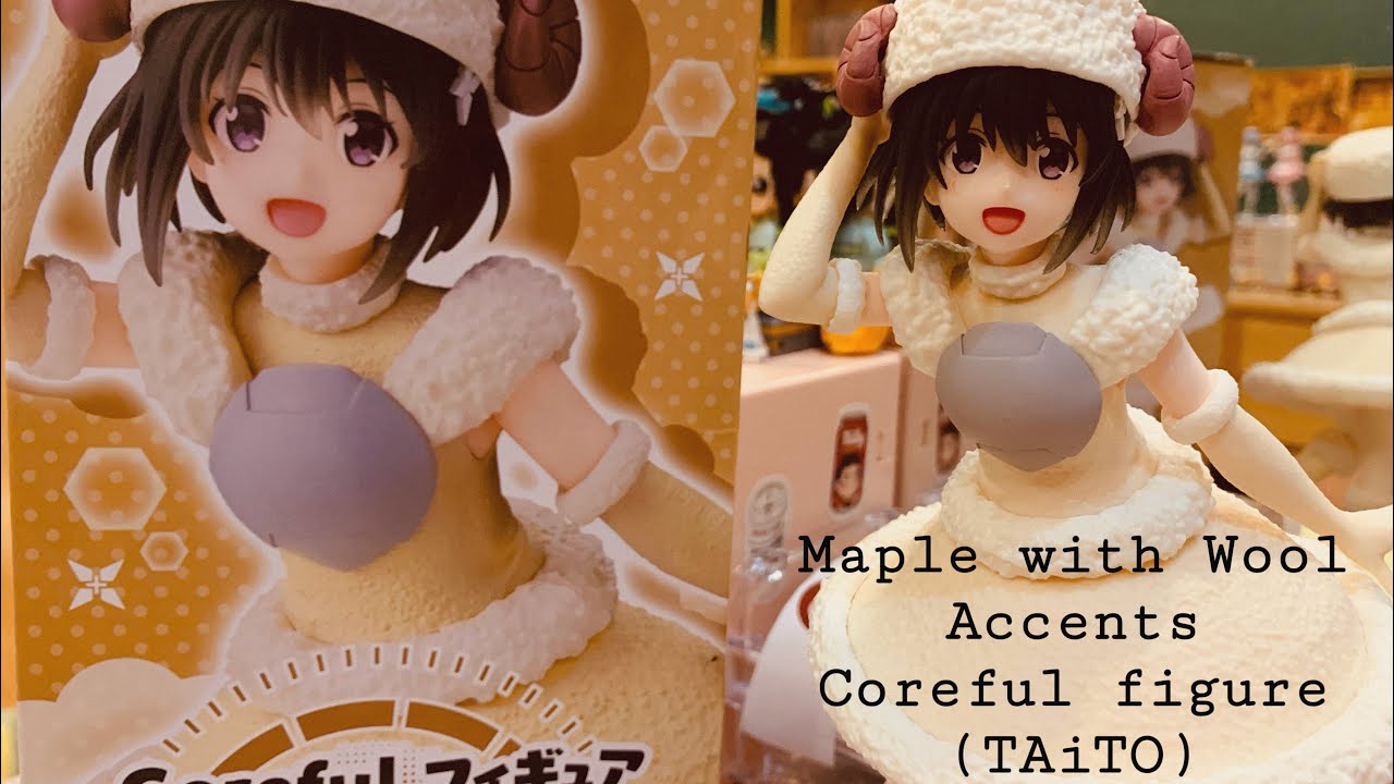 Unboxing Bofuri - Maple with Wool Accents Coreful Figure (TAiTO) - YouTube