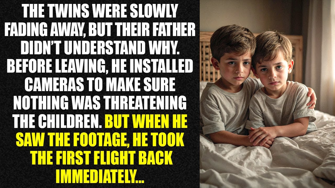 The twins were slowly fading away, but their father didn’t understand ...