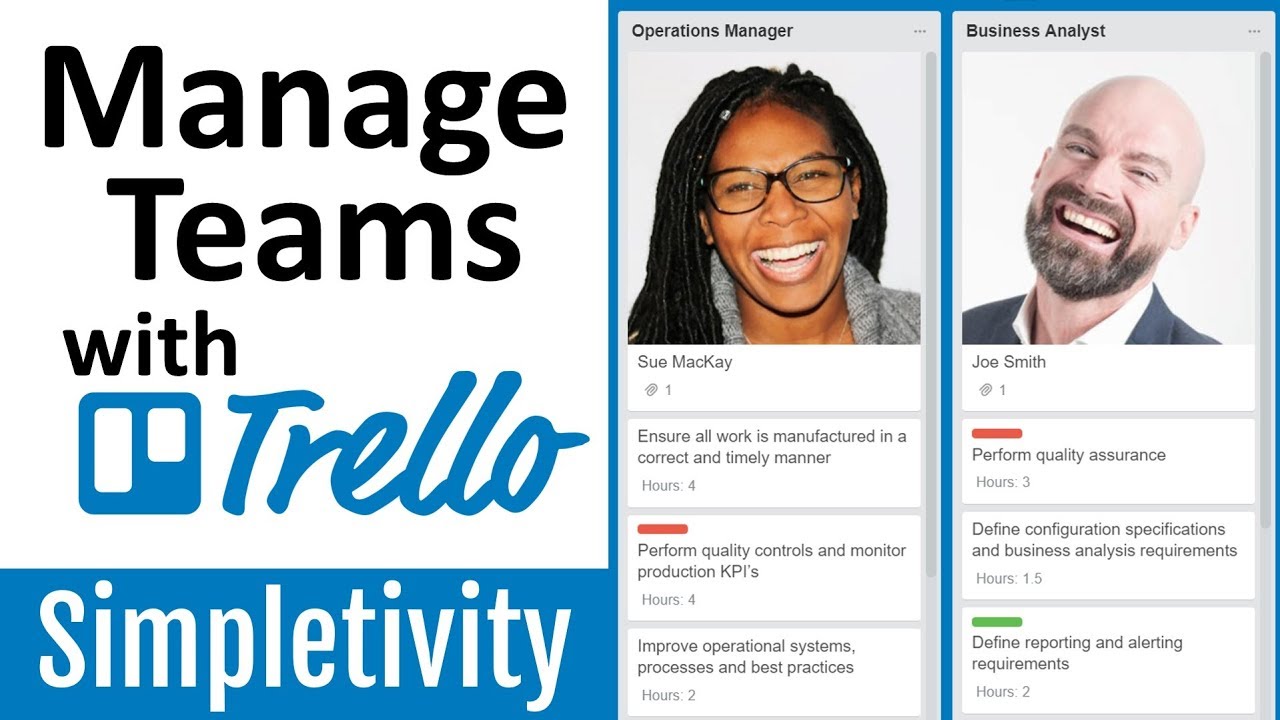 How to Manage Teams with Trello (Job Roles & Tasks) - YouTube