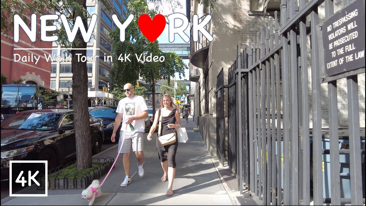 [Daily] New York City, Upper East Side Manhattan Summer City Walk Tour ...