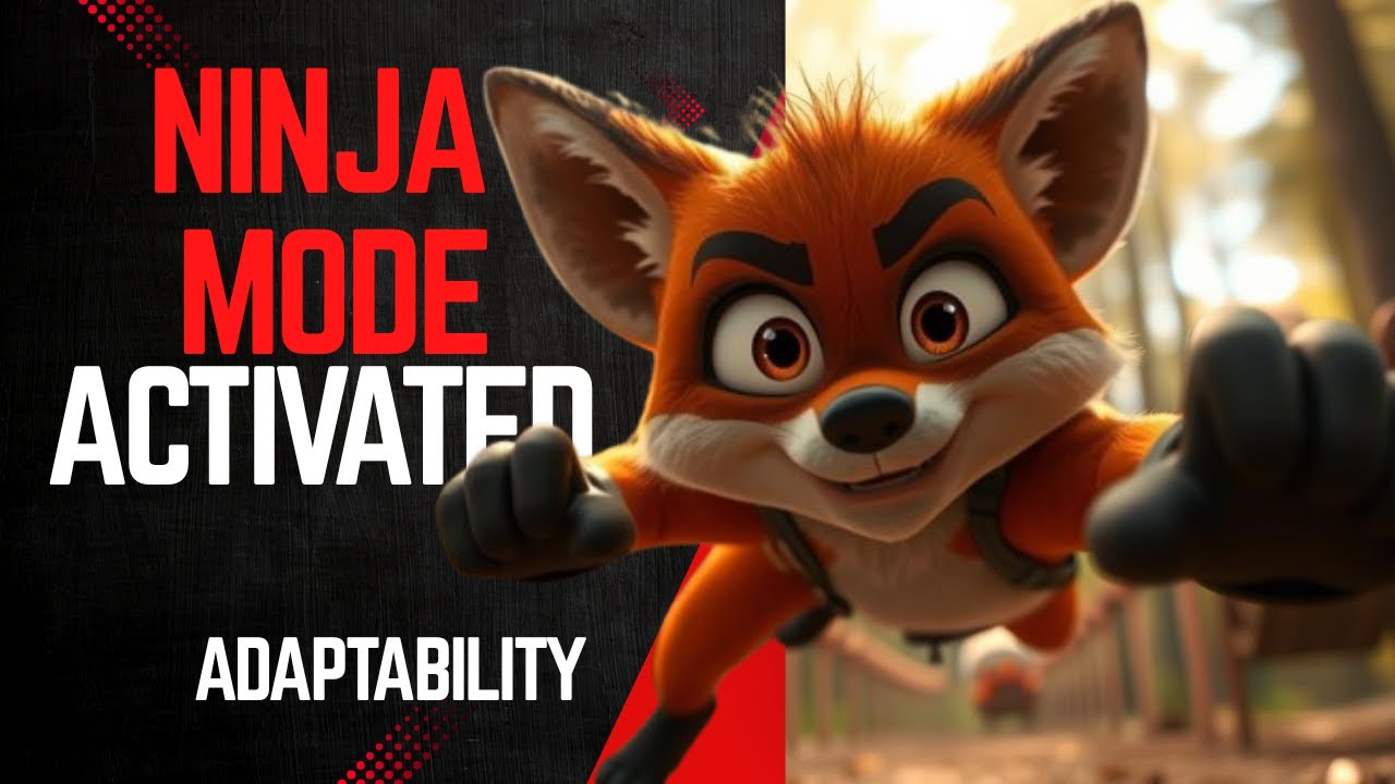 Felix the Fox: The ADHD Ninja Who Turns Chaos into Laughter | Funny ...