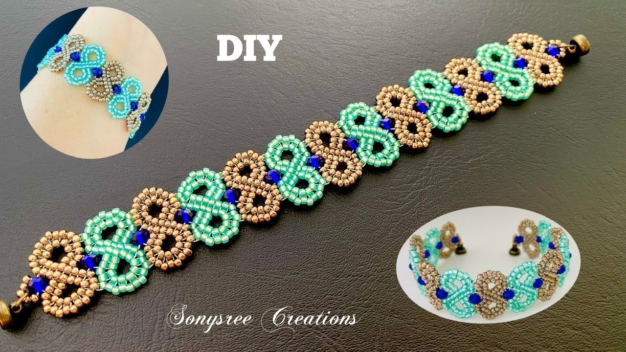 Infinity ♾ Bracelet || DIY Beaded Bracelet || How to make Beaded ...