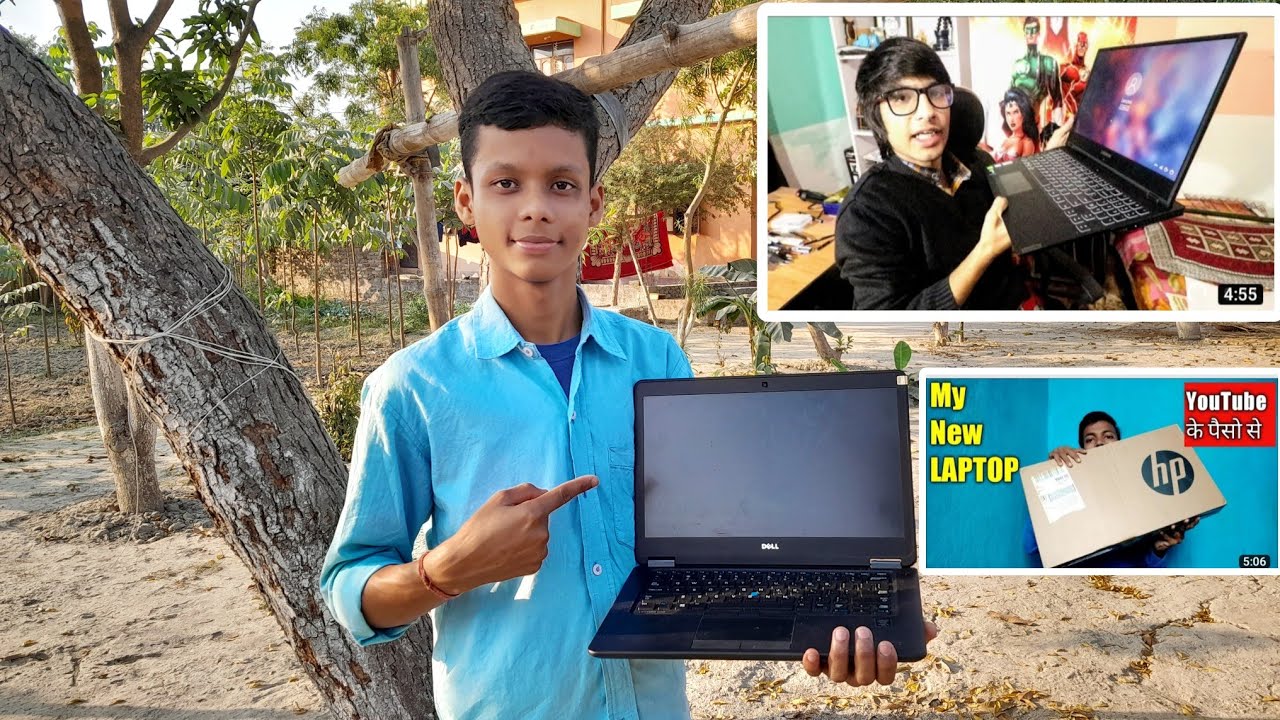 My New Laptop || My First Vlog \ With Laptop - YouTube