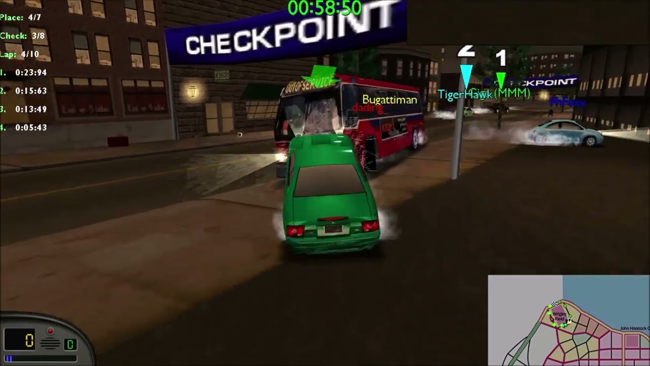 Midtown Madness - Online Multiplayer - 7th Inning Stretch #2 - YouTube