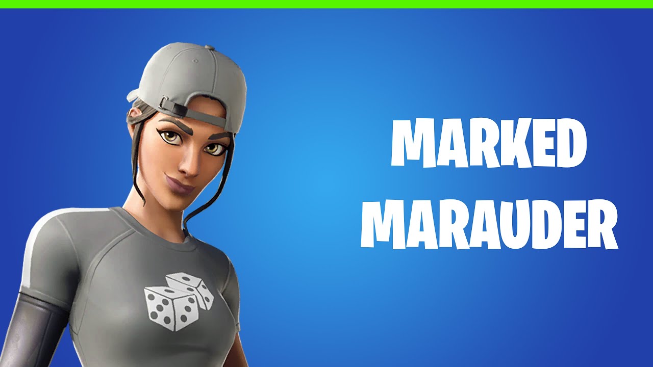 🔥 MARKED MARAUDER SKIN - 360° - FORTNITE 🦙 - YouTube