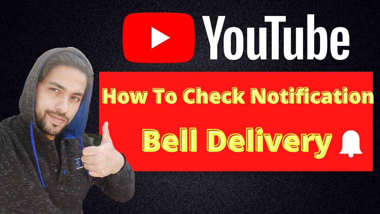 how to check notification bell delivery in YouTube | notification bell ...