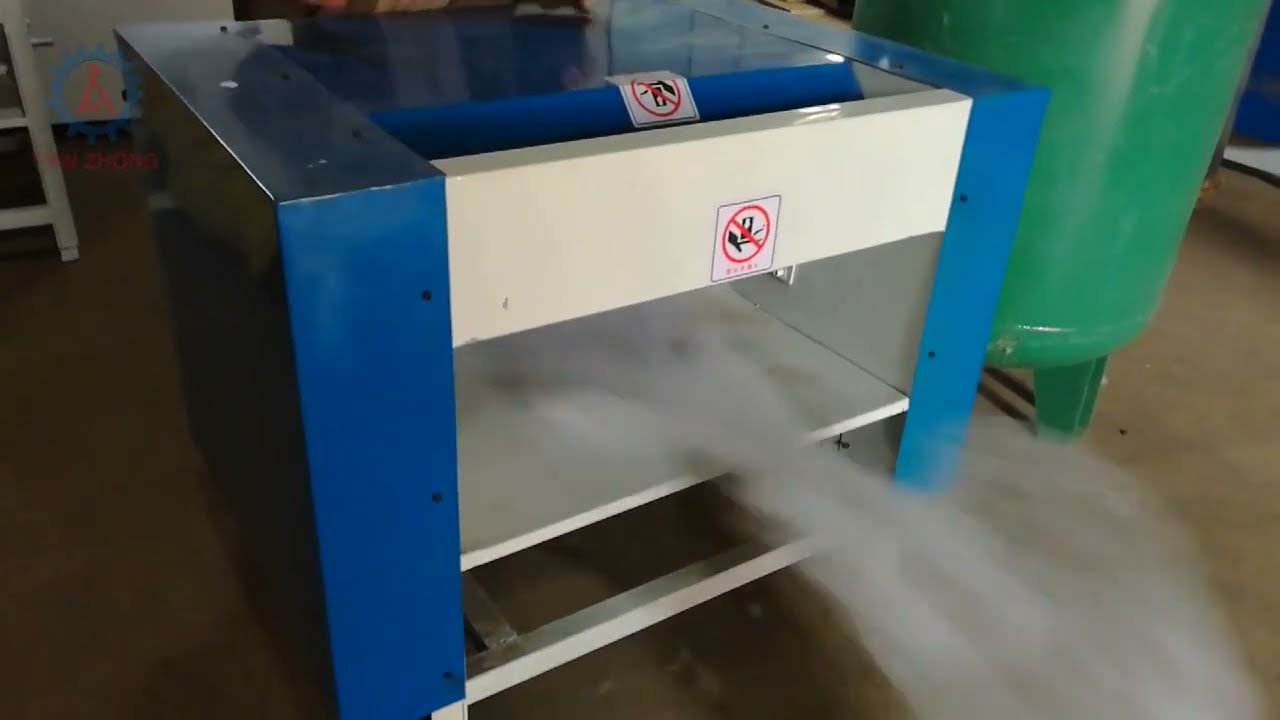 Polyester staple fiber opening machine, fiber opening machine - YouTube
