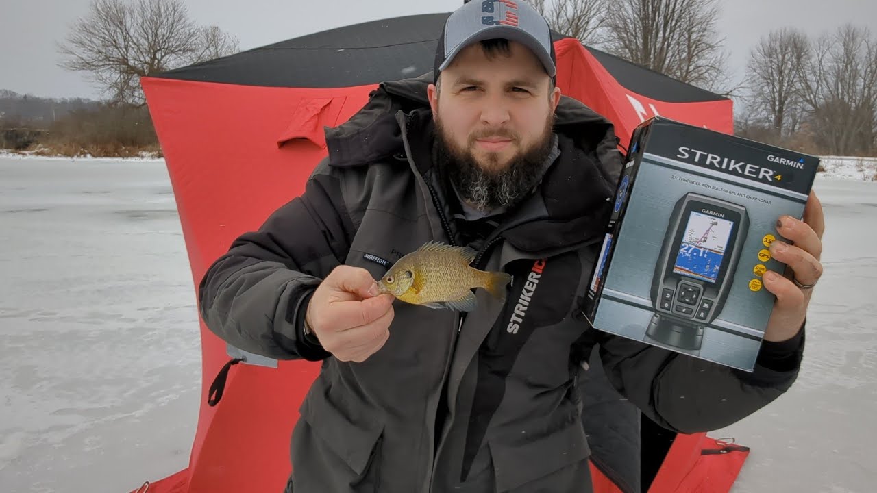 DIY Garmin Striker 4 Ice Set Up || From Box to Fish On - YouTube
