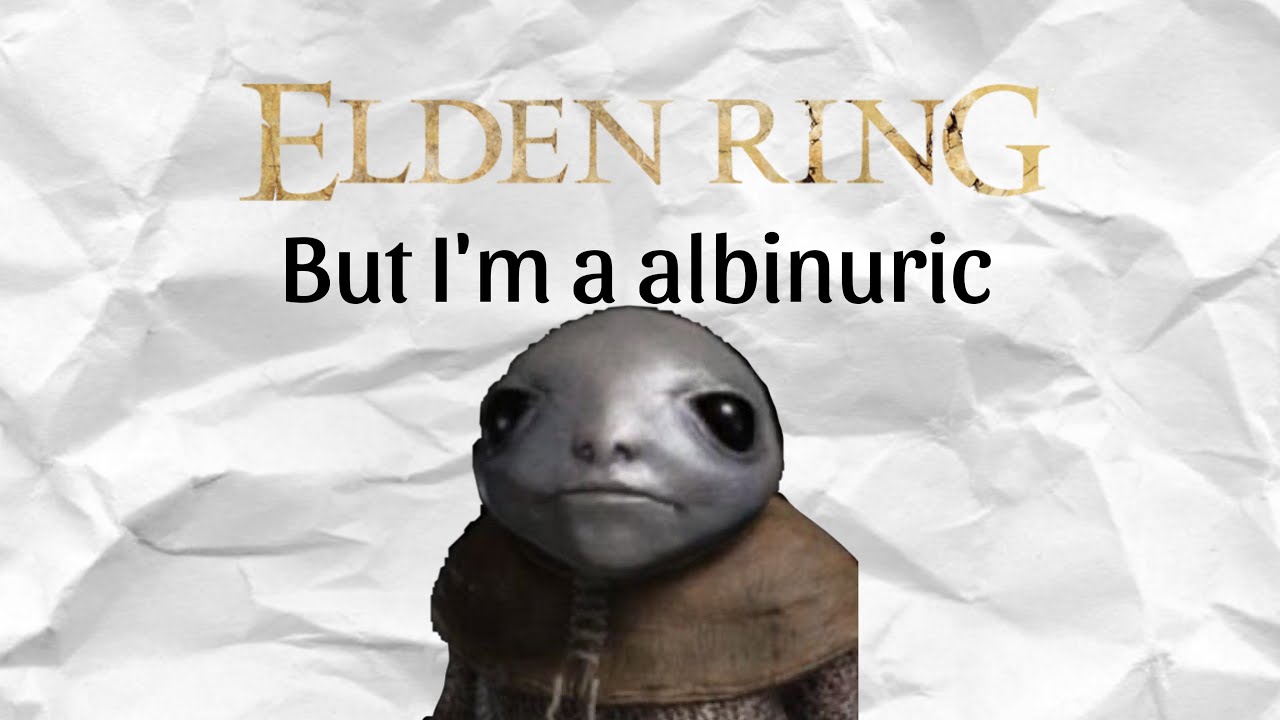 Elden Ring, but I’m an albinuric (first playthrough) - YouTube