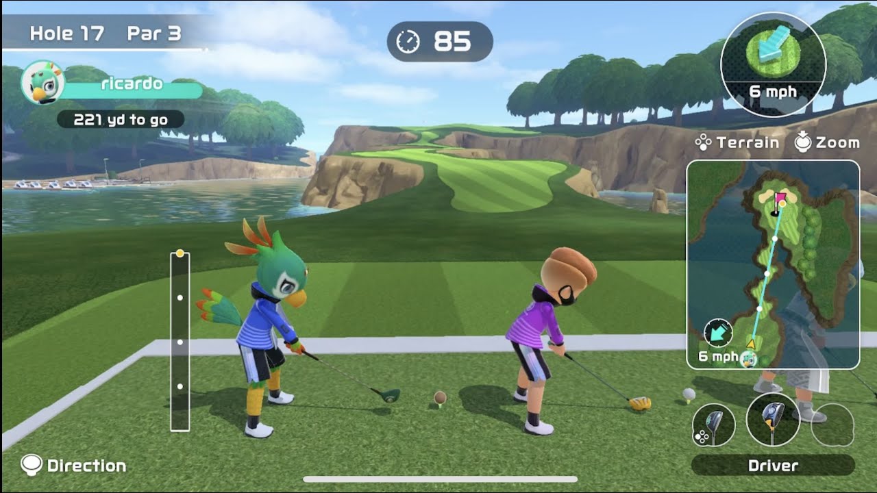 Random Club Challenge 1v1 (FEAT. A HOLE IN ONE!): Ricardo vs. TYX ...