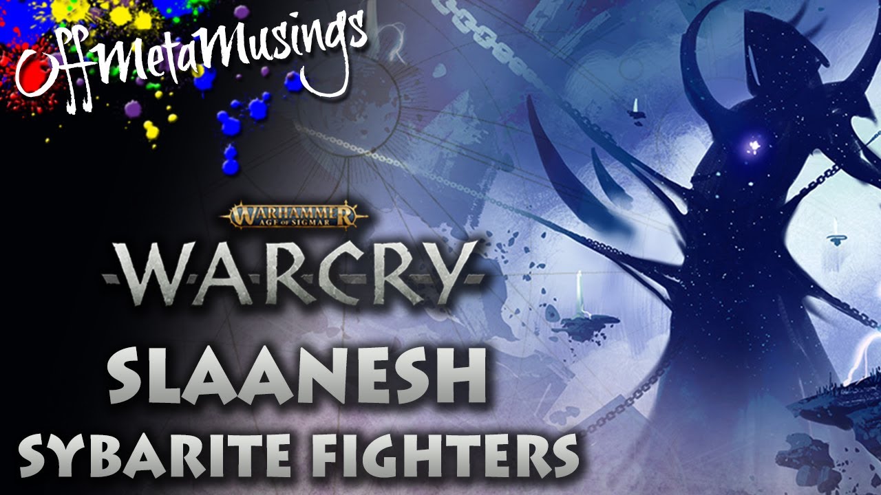 HOW TO PLAY Slaanesh Sybarites in Warcry: The Fighters - YouTube