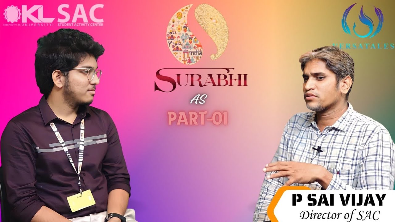 Director of SAC Exclusive Interview abt SURABHI | KL VERSATALES | KL ...
