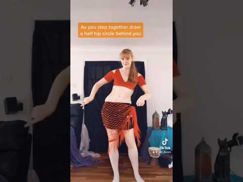 Learn belly dance - travelling hip circle
