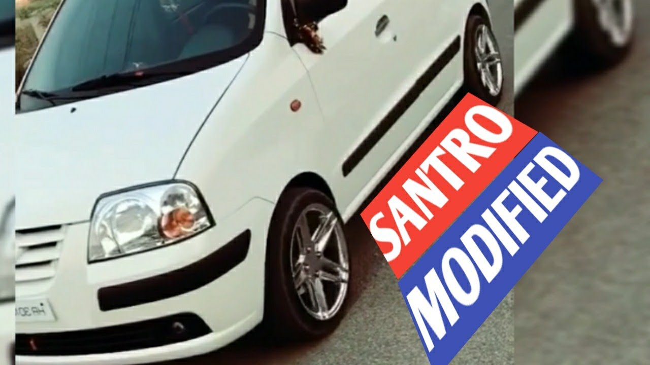 Santro Modified | Modified Santro | inder i rider | alloys for santro ...