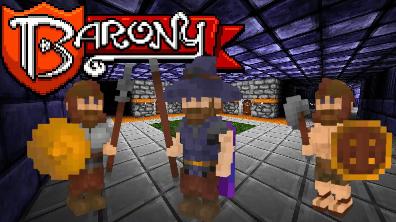 ANOTHER ATTEMPT TO FIGHT THROUGH THIS GAME - Barony - YouTube