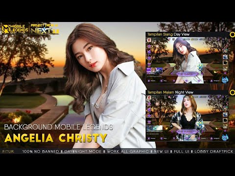 Background ML Cewek Cantik Angelia Christy New UI - YouTube