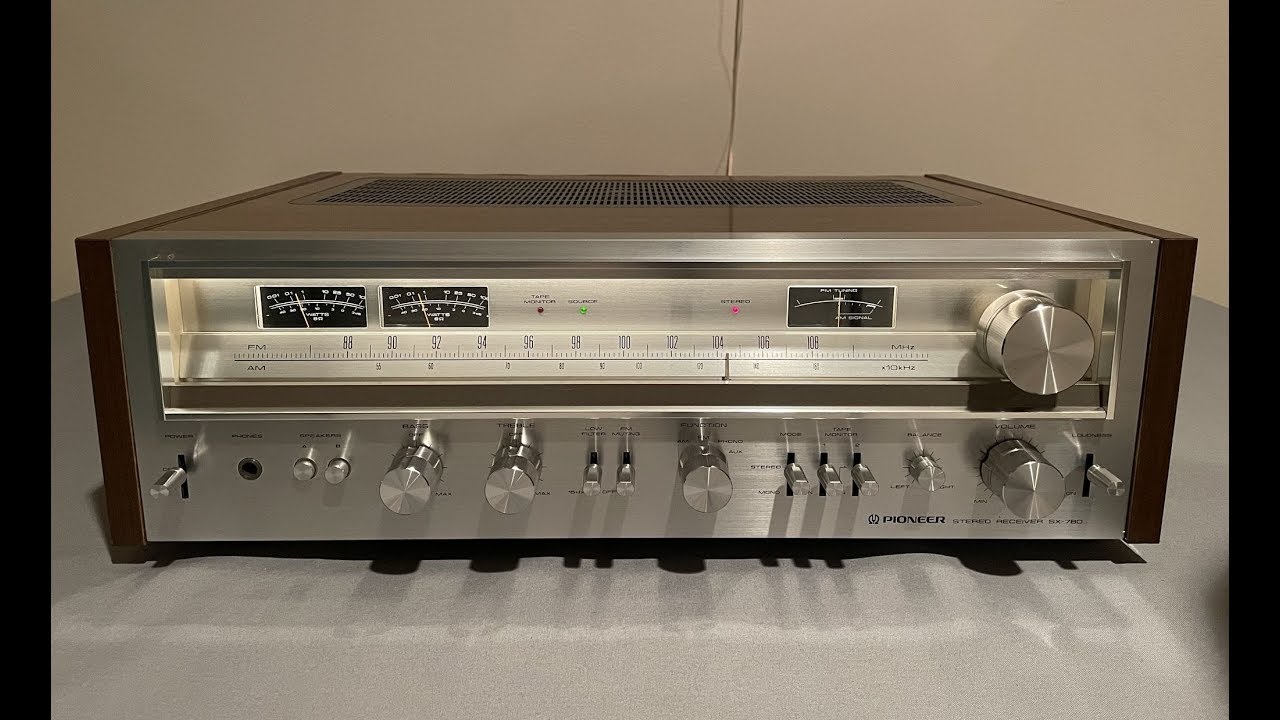 Pioneer SX-780 with upgrade for Darlington Power Pack STK-0050. DEMO ...