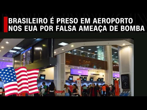 Brasileiro é detido no aeroporto de Miami nos EUA após falsa ameaça de bomba
