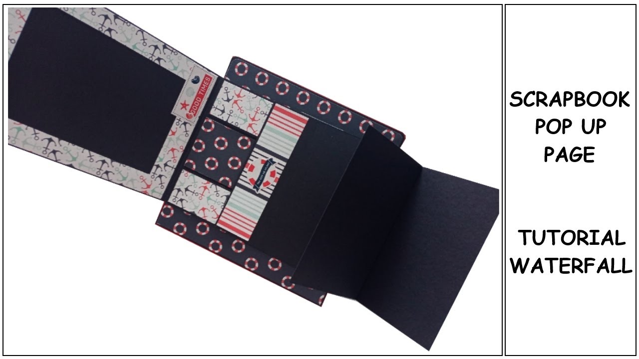 Master class pop-up WATERFALL / СКРАПБУКИНГ / МАСТЕР КЛАСС ФОТОАЛЬБОМ ...