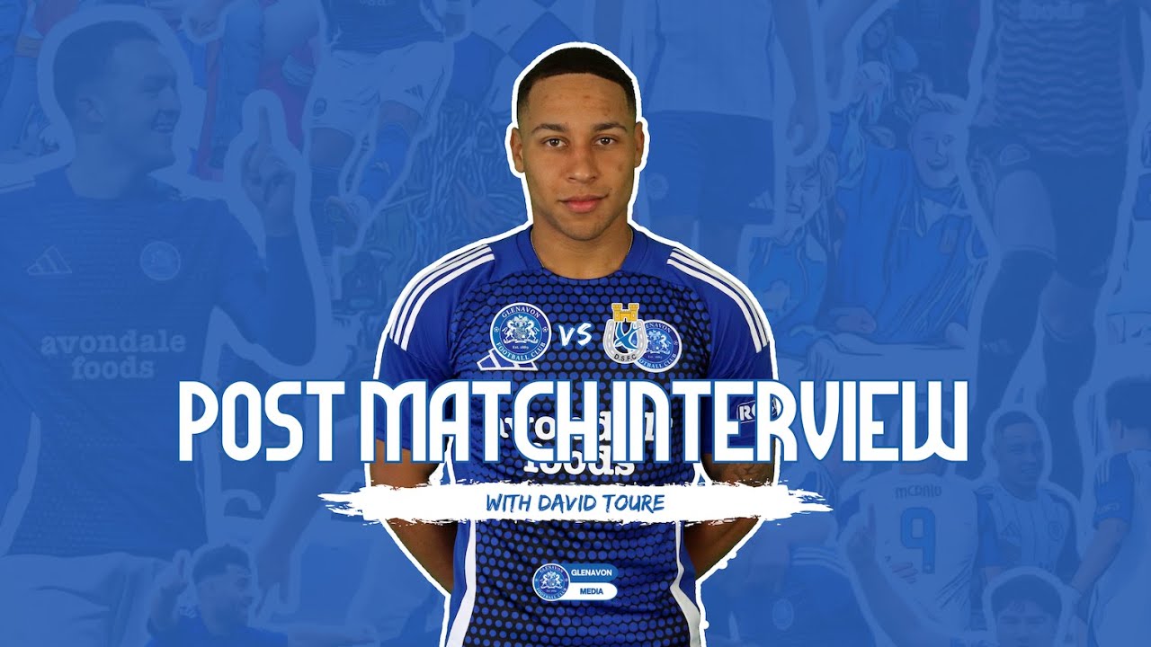 POST MATCH REACTION | David Toure | Dungannon Swifts 2-3 Glenavon | 17 ...