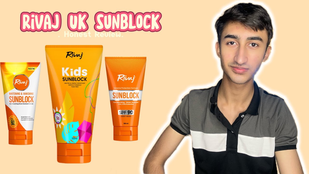 Reviewing Rivaj Uk Sunblock! Honest Review! - YouTube