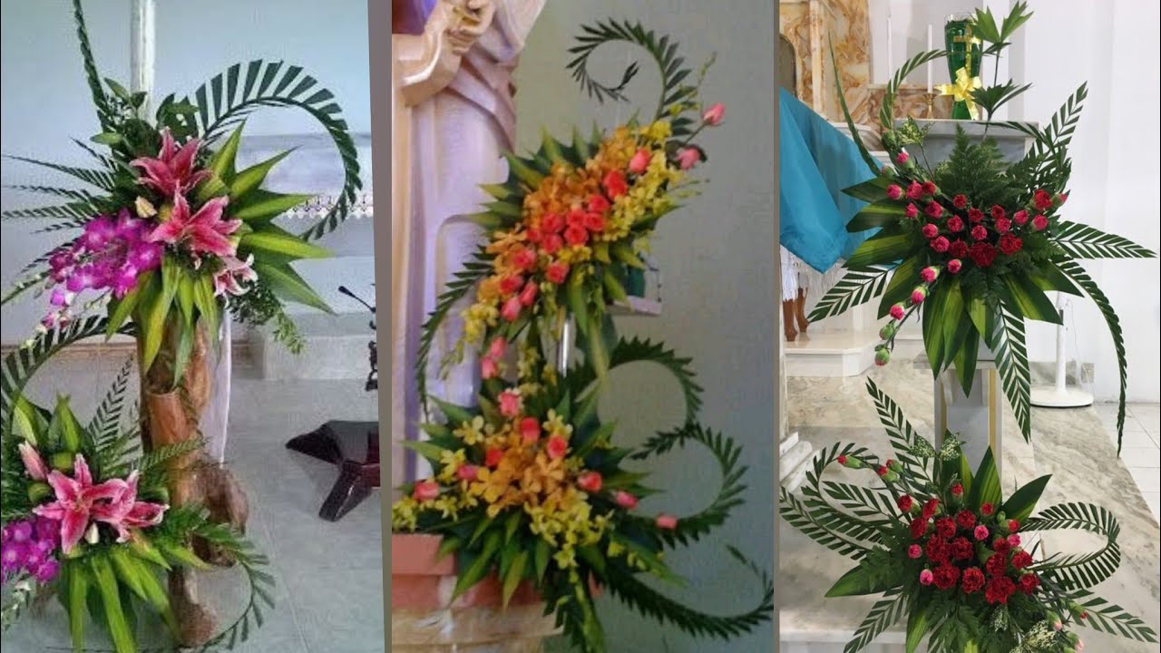Beautiful Fresh Flower Church Decoration And Arrangement Ideas YouTube beautiful-fresh-flower-church-decoration-and-arrangement-ideas-youtube