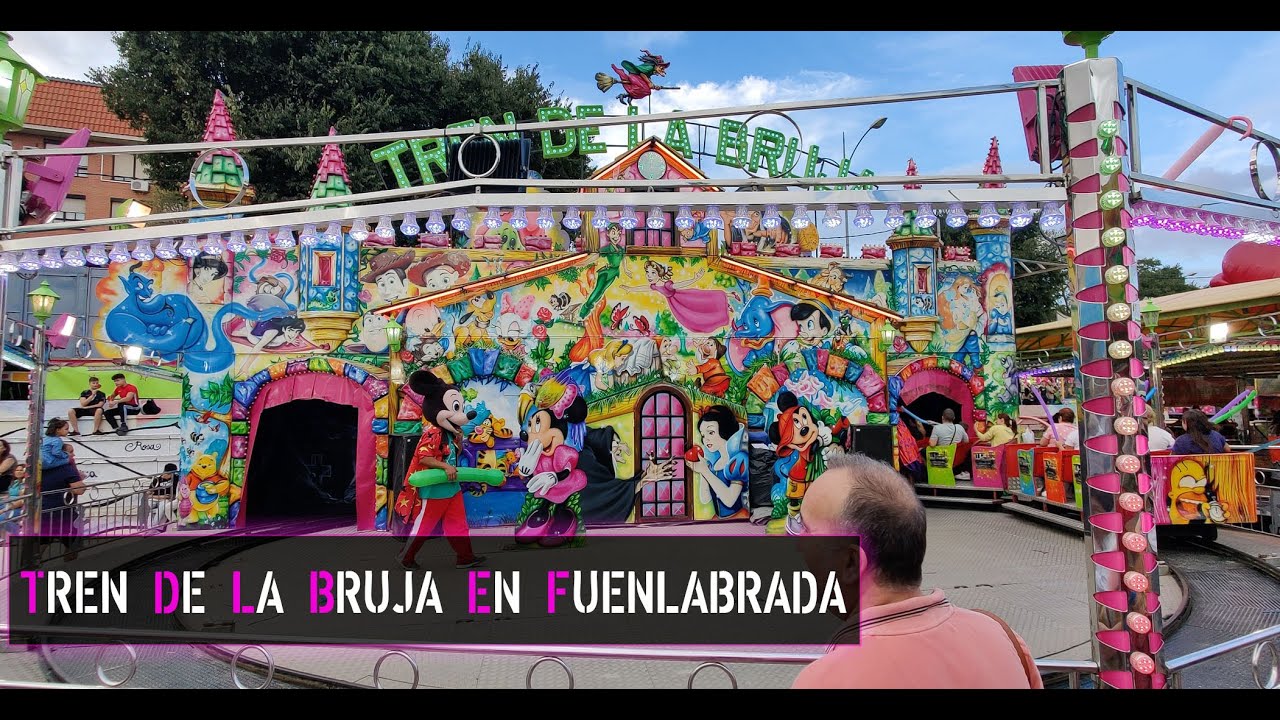 Tren de la Bruja - Feria de Fuenlabrada 2022 - YouTube