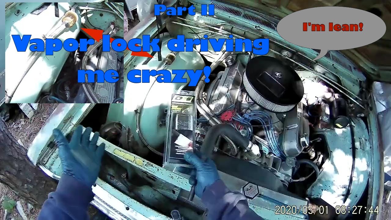 Vapor Lock part II my crazy water vapor system, a must see if you want ...