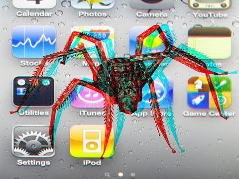 Giant Spider on your iPhone/ iPad - YouTube