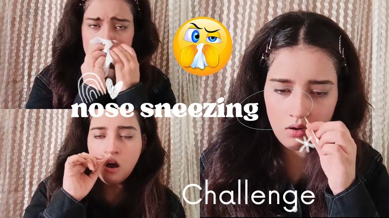 request nose 🤧 😂 sneezing challenge// challenge videos #challenge # ...