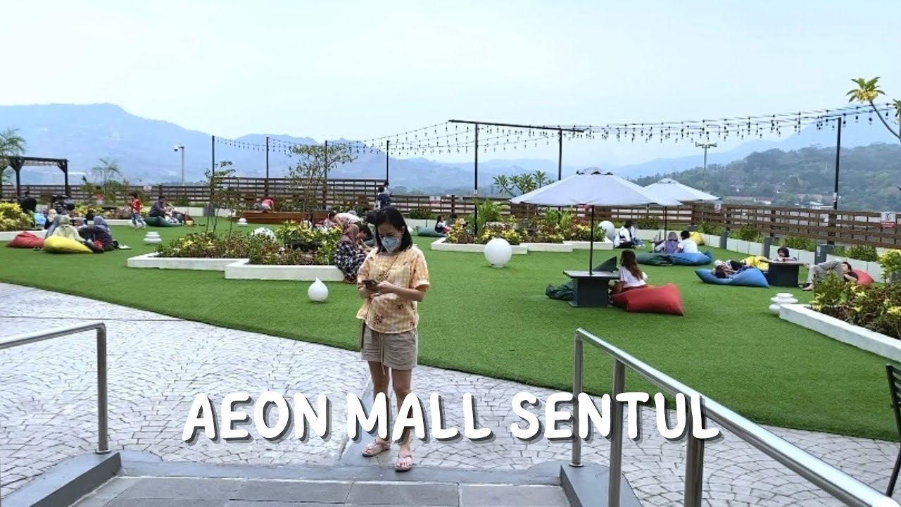 Rooftop Aeon Mall Sentul City | Nongkrong Gratis di Sentul - YouTube