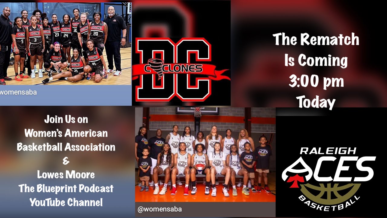 WABA CHAMPIONSHIP GAME DC CYCLONES & RALEIGH ACES 10/5/24 - YouTube