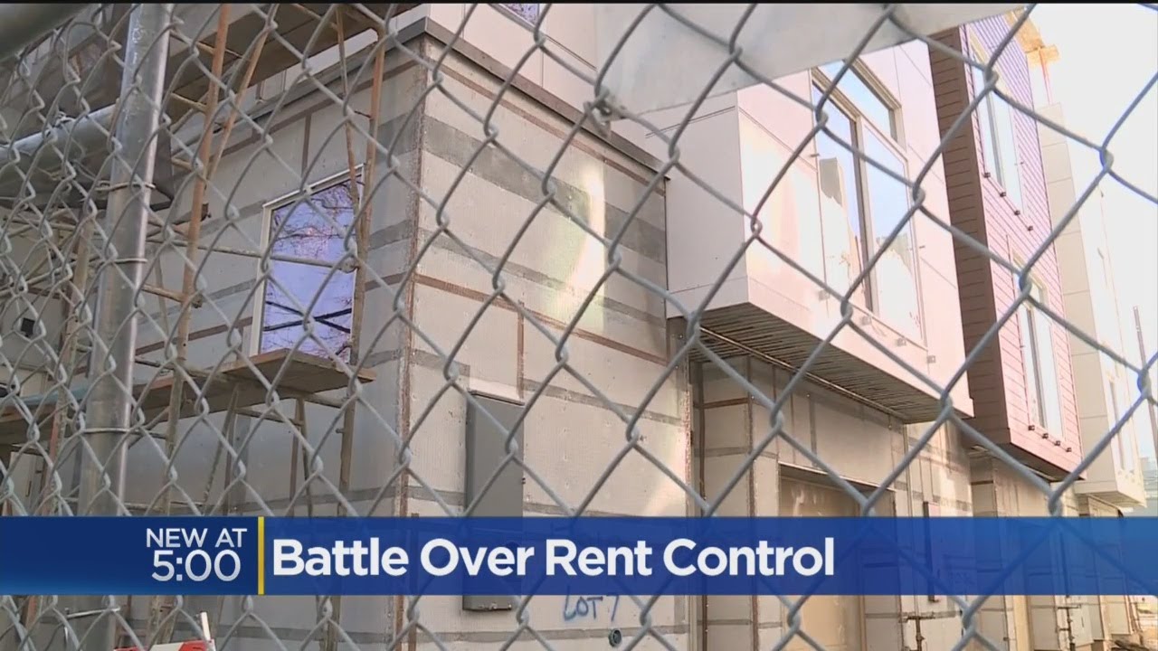 Rent Control Fight Clashes With Housing Crunch In California - YouTube