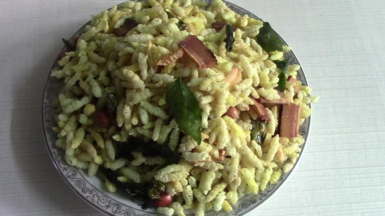 भाजक्या पोह्यांचा चिवडा /Roasted rice flakes Chiwada /दिवाळी स्पेशल ...