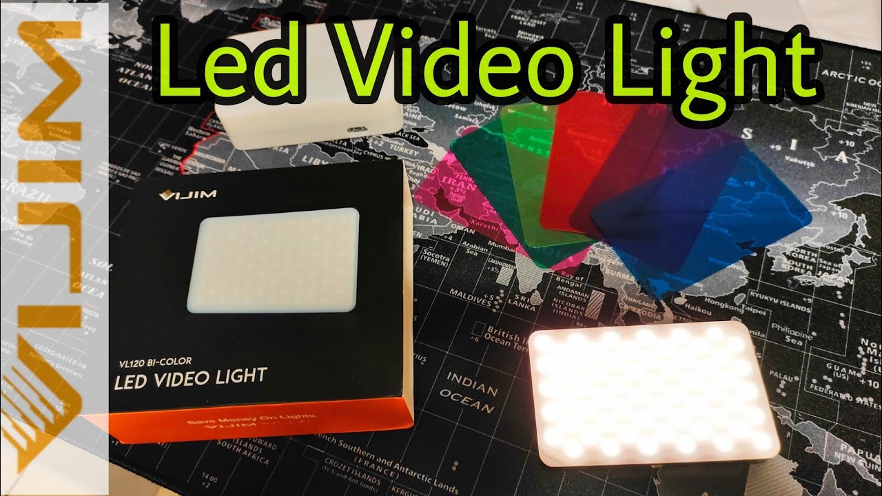 VIJIM VL120 BI-COLOR - Led Video Light - YouTube