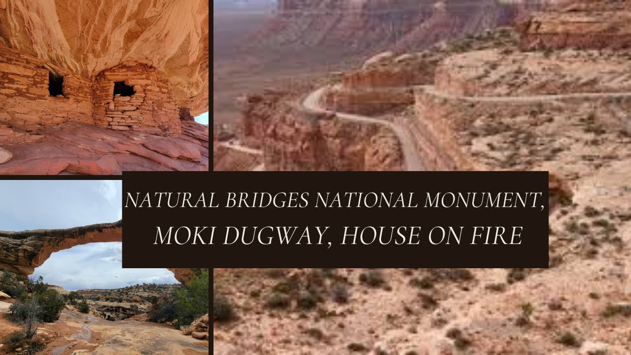 Natural Bridges National Monument, Moki Dugway (the most dangerous road ...