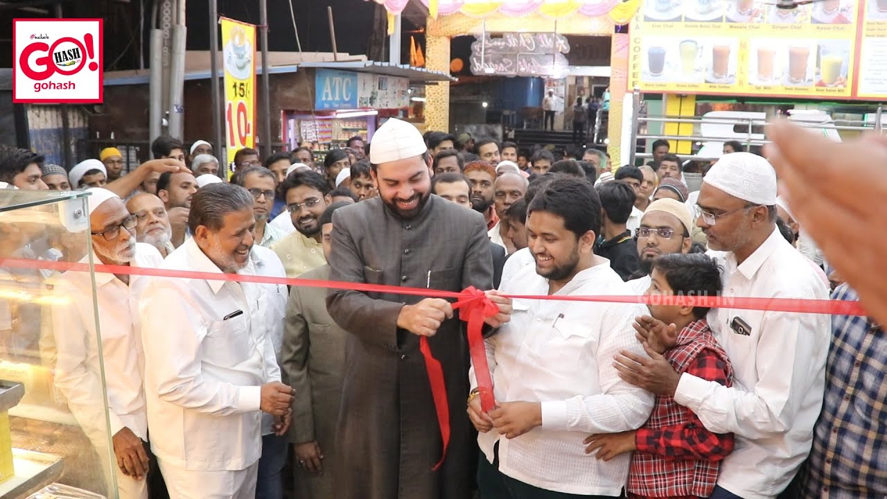 INAUGURATION OF STAR CAFE AT KBN DARGA BY SYED ALI HUSSAINI SAHEB ...