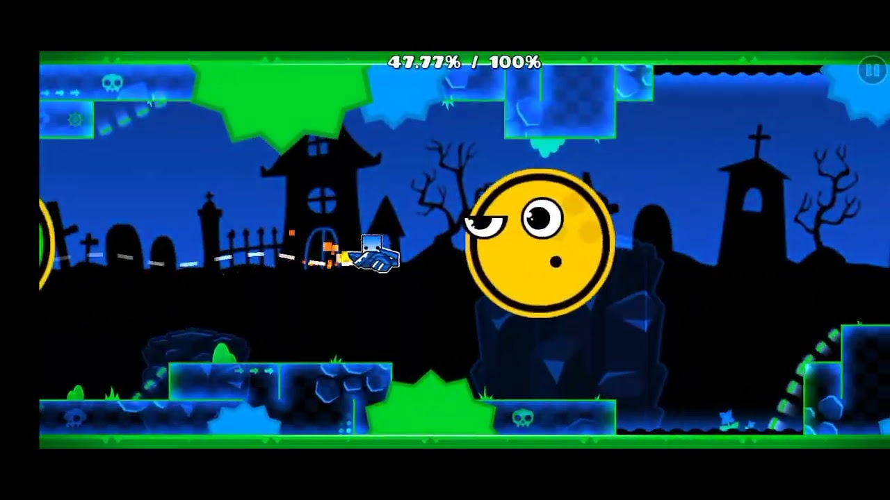 || LETs Run || Geometry dash || All silver coin || - YouTube