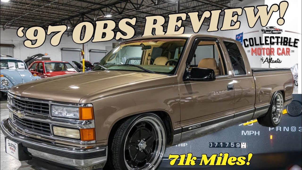 71k ORIGINAL MILE 1997 Chevrolet OBS Review - Collectible Motorcar of ...