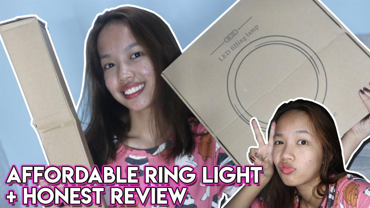 AFFORDABLE 33CM RING LIGHT WITH TRIPOD FROM SHOPEE (HONEST REVIEW ...