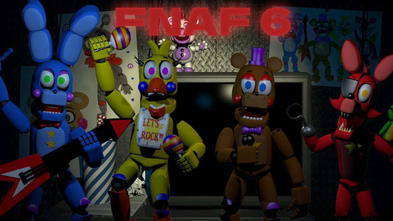 FNAF 6 First time playing it | FNAF 6 - YouTube
