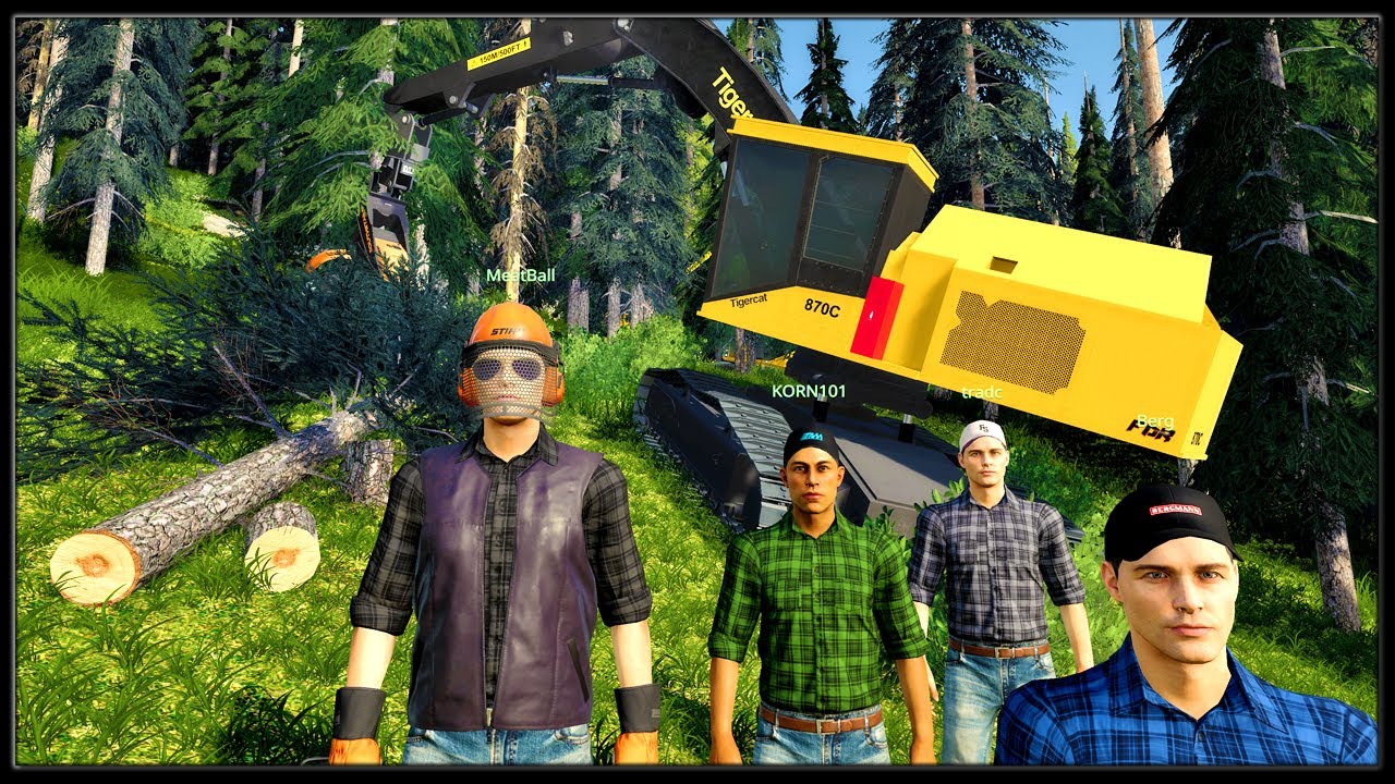 Another Full Day of Log Loading - Logging Crew 132 - Farming Simulator ...
