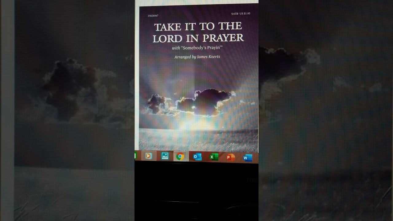 Take It To The Lord In Prayer demo - YouTube