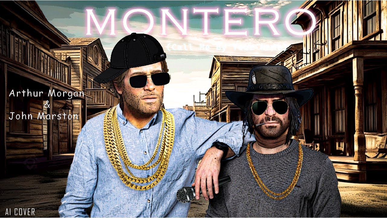 Arthur Morgan - MONTERO Ft. John Marston #aicover - YouTube