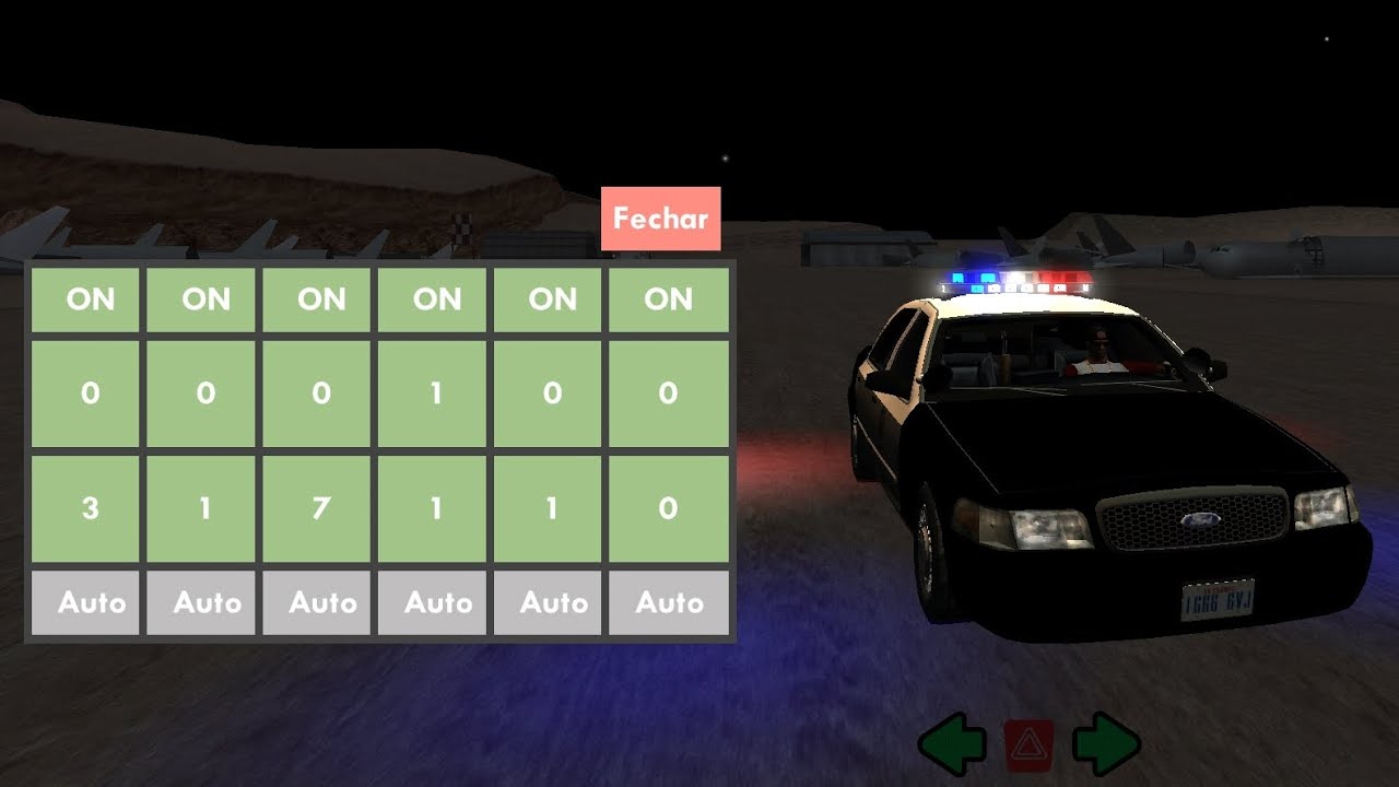 TESTING LED LIGHTBAR MX7000 FORD CROWN VICTORIA LAPD (GIROFLEXVSL 3D ...