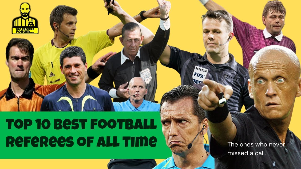 Top 10 Football Referees Of All Time - YouTube