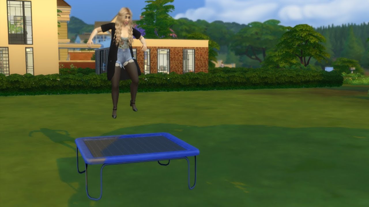 Trampoline for the Sims 4 - YouTube